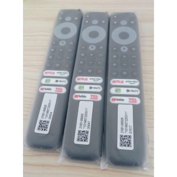 Jual REMOT REMOTE TV TCL ANDROID SMART TV NEW TERBARU ORIGINAL | Shopee ...