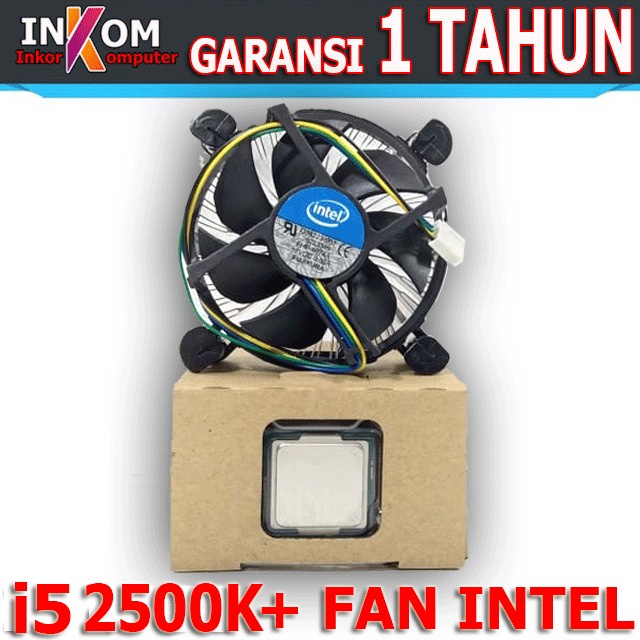 Jual Processor Intel Core i5 2500K LGA 1155 + PLUS FAN | Shopee Indonesia
