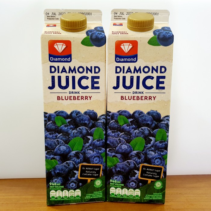 Jual JUICE BLUEBERRY DIAMOND 946ml | Shopee Indonesia