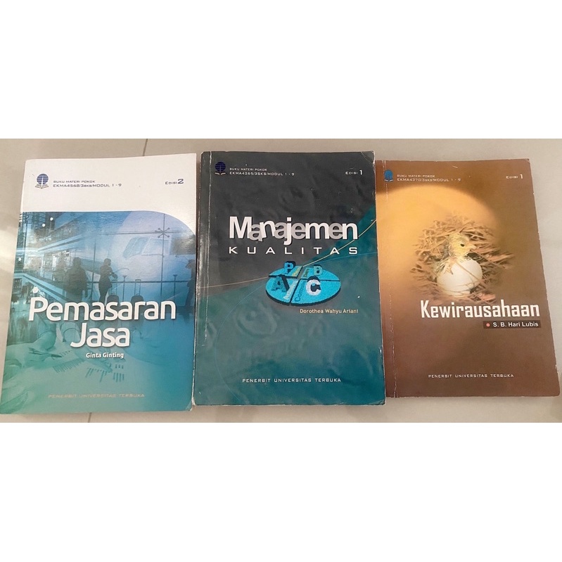 Jual MODUL S1 MANAJEMEN UNIVERSITAS TERBUKA (UT) | Shopee Indonesia