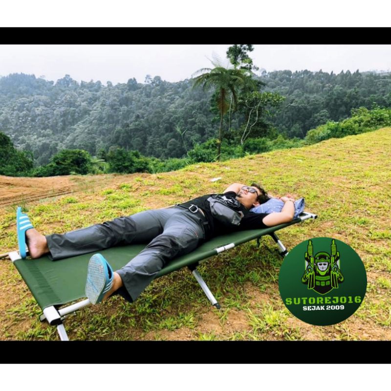 Jual Veldbed velbed pelbed velbet tempat tidur lipat darurat standart ...