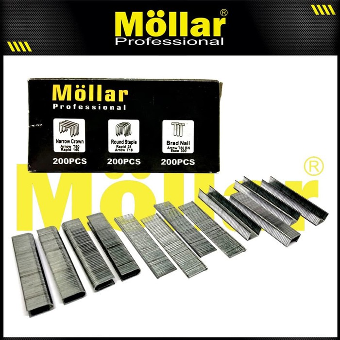 Jual MOLLAR Refill Staple Gun 3 in 1 Isi Staples Tembak 3 Way Gun ...