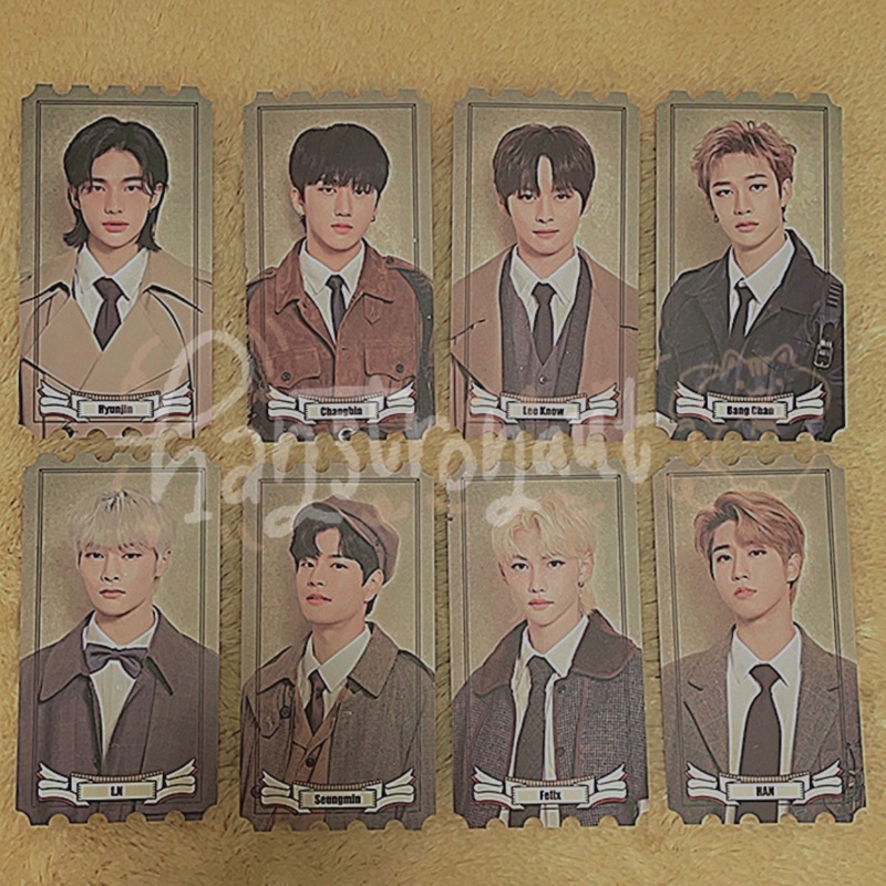 Jual [SET] STRAYKIDS SKZ STRAY KIDS SPECIAL PHOTO TICKET SKZ-X BANGCHAN ...