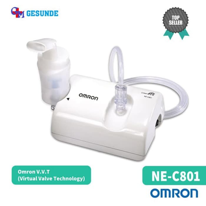 Jual Nebulizer OMRON NE-C801 - Alat Terapi Pernafasan Obat Uap - Terapi ...