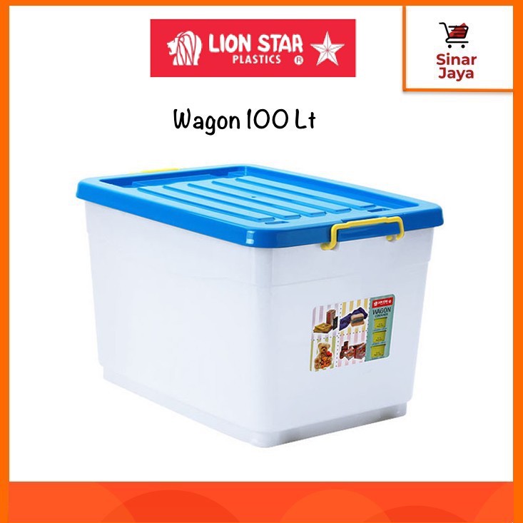 Jual LION STAR VC-20 Wagon Container 100 Lt (Box Penyimpanan 100 Lt ...