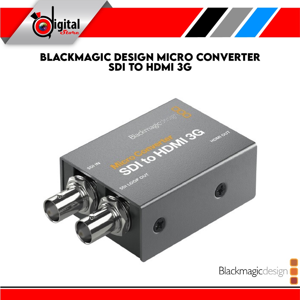 Jual Blackmagic Design Micro Converter SDI to HDMI 3G - Black Magic ...