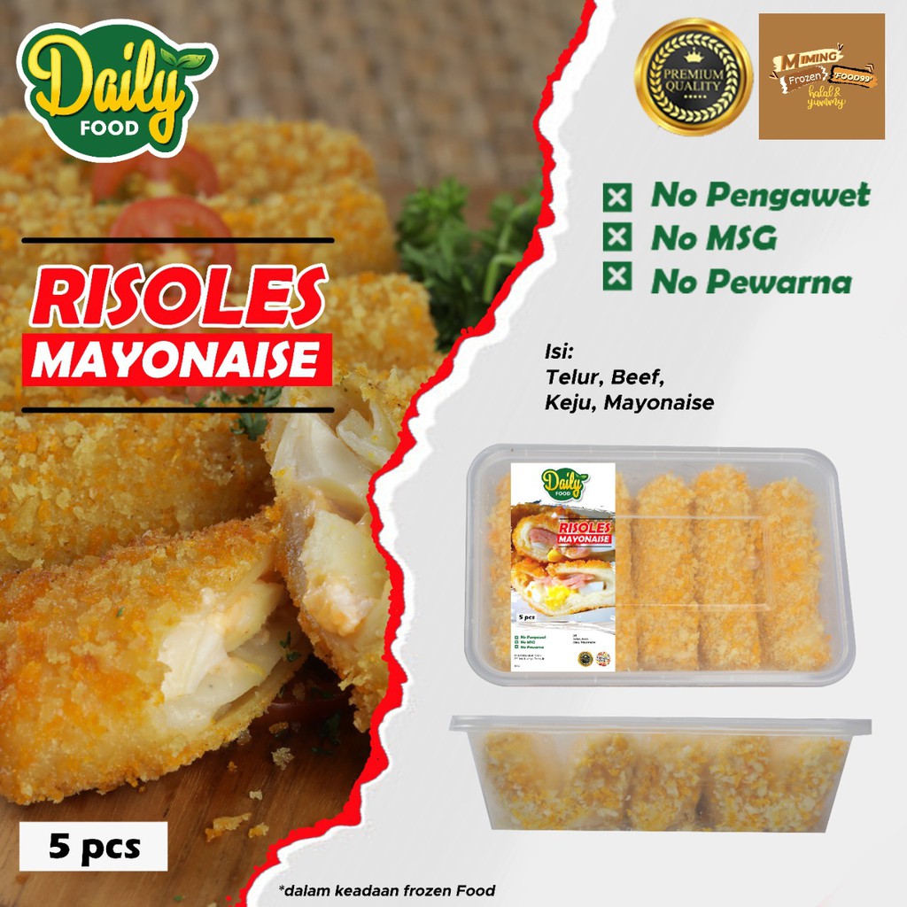 Jual RISOL MAYONAISE (FROZEN FOOD) | Shopee Indonesia