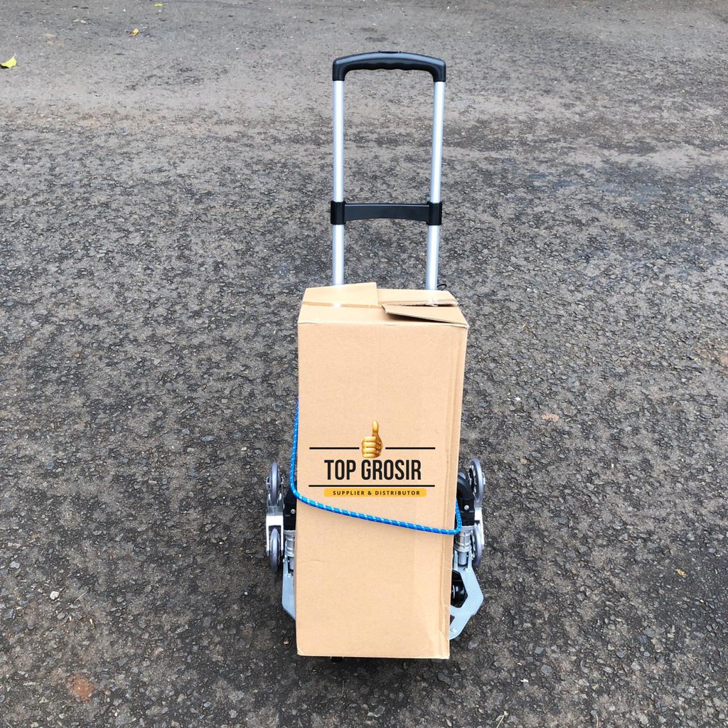Jual Trolly Roda Dorong Alat Bantu Angkut Barang Troli Tangga roda 10 ...