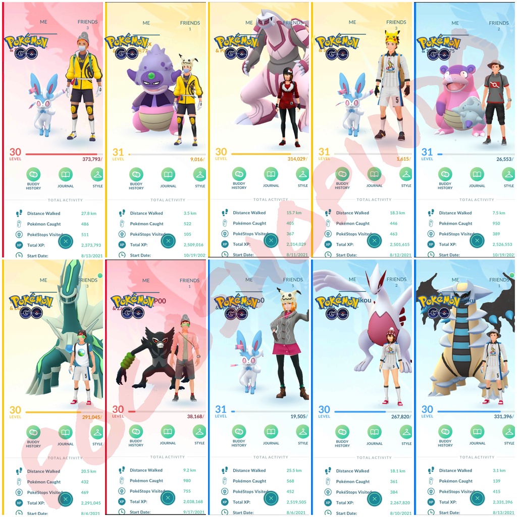 Jual Data Pokemon Go Starter | Shopee Indonesia