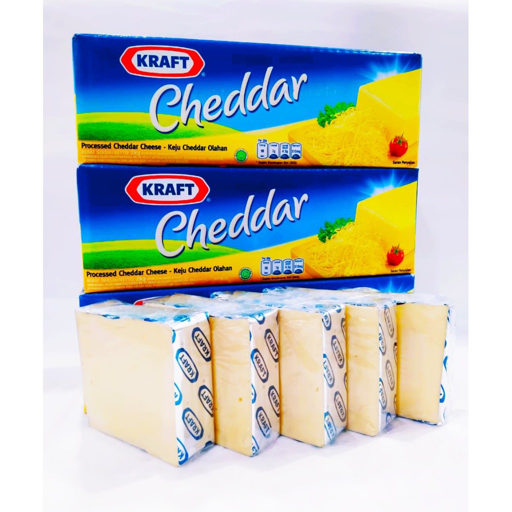 Jual KEJU KRAFT CHEDDAR Kemasan Repack | Shopee Indonesia