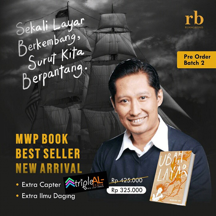 Jual The Best Original Book UBAH LAYAR Bossman Mardigu Wowik MWP | Shopee Indonesia