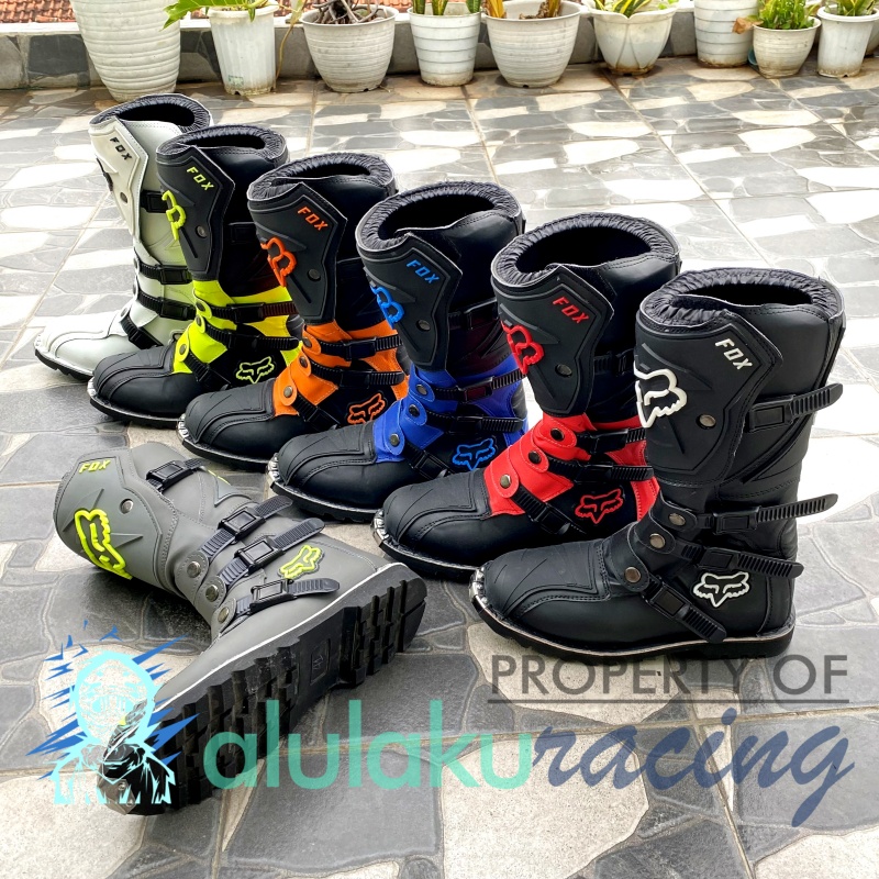 Jual Sepatu Trail Motocross X Lokal Boots Riding SV Premium Quality ...