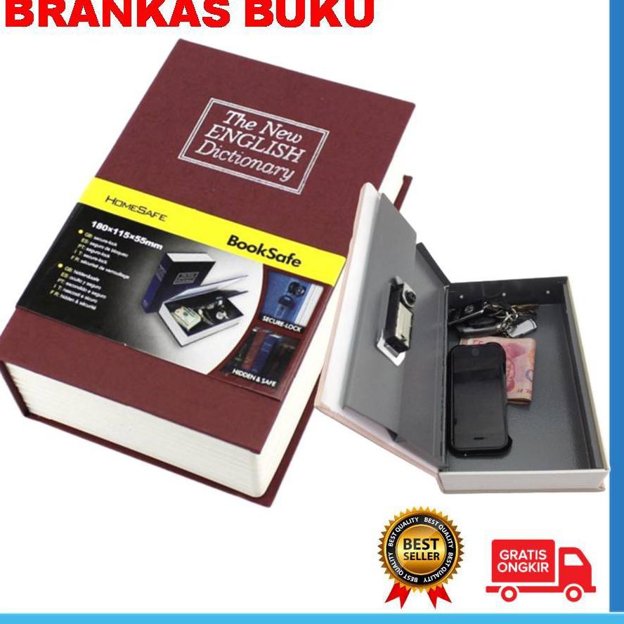 Jual ♥ZO0803♥ Brankas Mini - Brankas Buku - Kotak Penyimpanan Rahasia ...