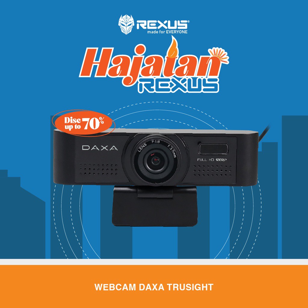 Jual Rexus PRO Webcam Stream Daxa Trusight DX-SF1 / DX SF1 | Shopee Indonesia
