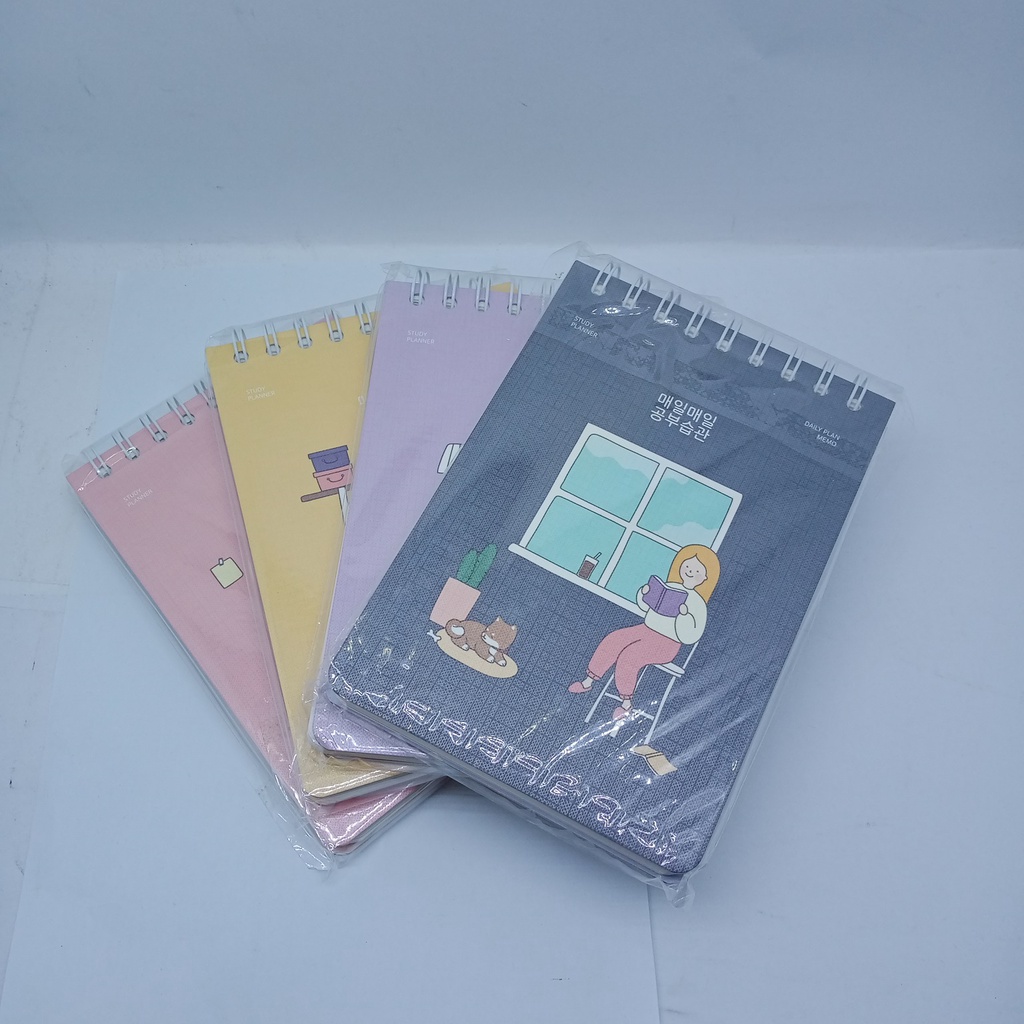 Jual NOTEBOOK SPIRAL 3000 P52-958A PINKFOOT STUDY PLANNER (18X13CM ...