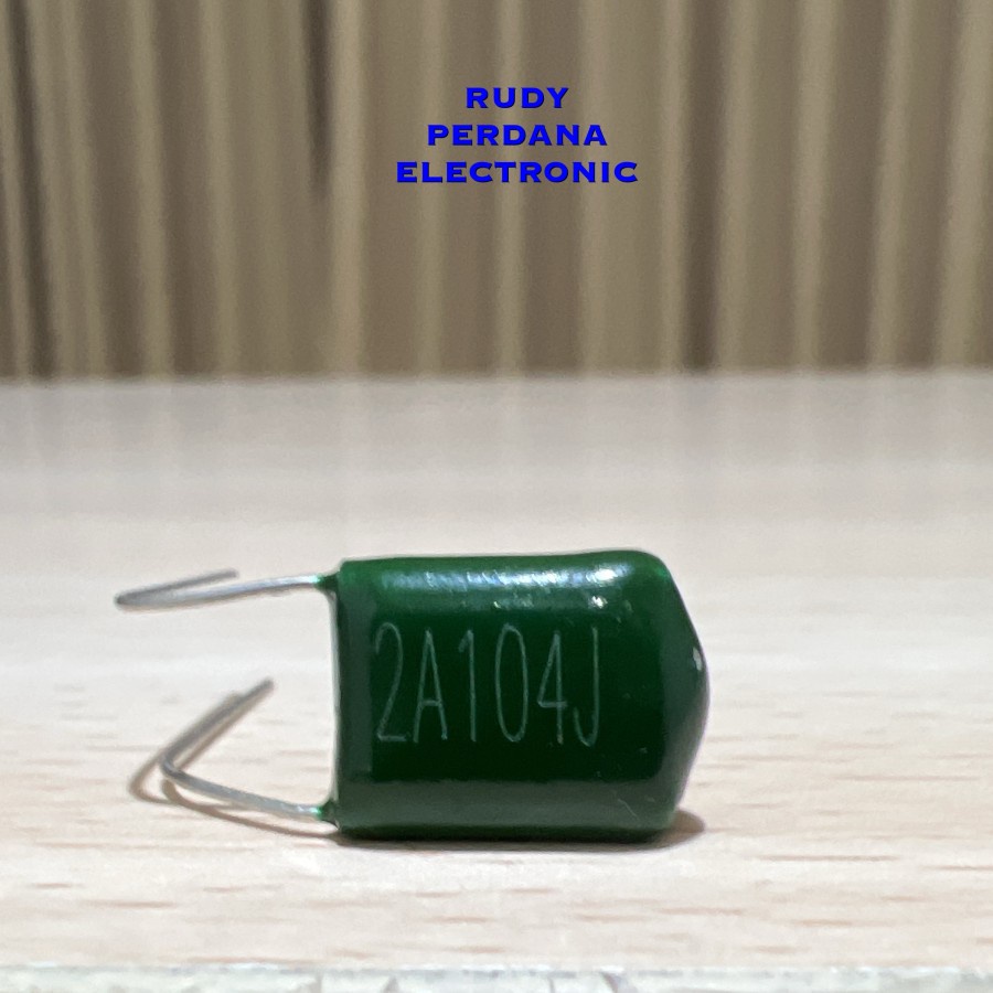 Jual KAPASITOR MYLAR MILAR 104 100000pF 100nF 0.1uF 5% 100V | Shopee Indonesia