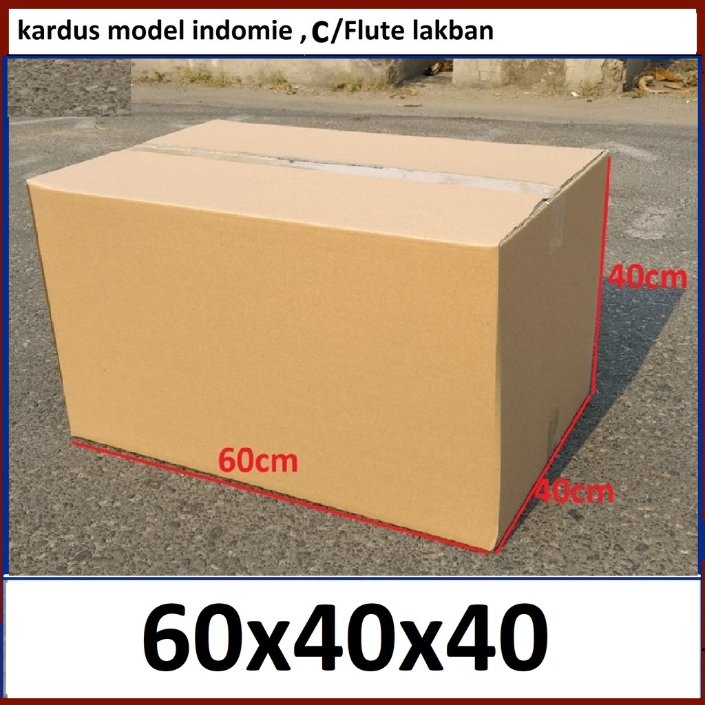 Jual Kardus/Box/Karton 60x40x40 cm | Shopee Indonesia