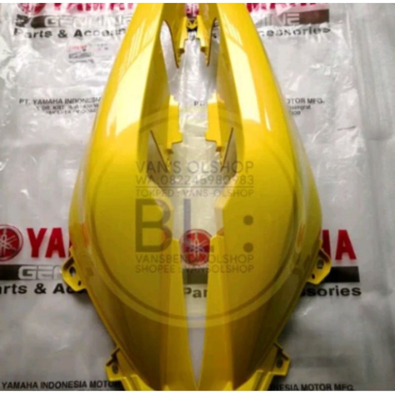 Jual cover body belakang yamaha xmax kuning sapasang Original yamaha ...