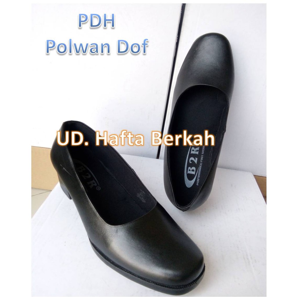 Jual Sepatu PDH Polwan Dof | Standar Polwan, Kowad, Kowal | Shopee ...