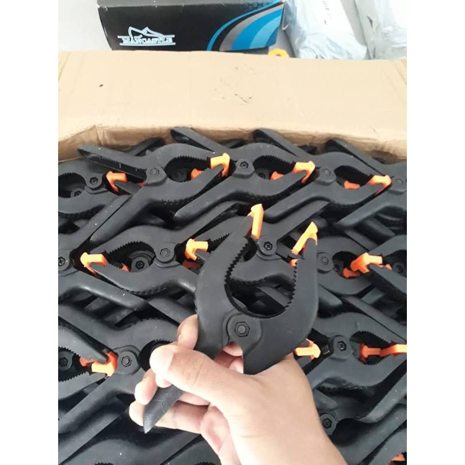 Jual spring clamp 6 inch / quick clamp jepit penjepit kayu 6" banner ...