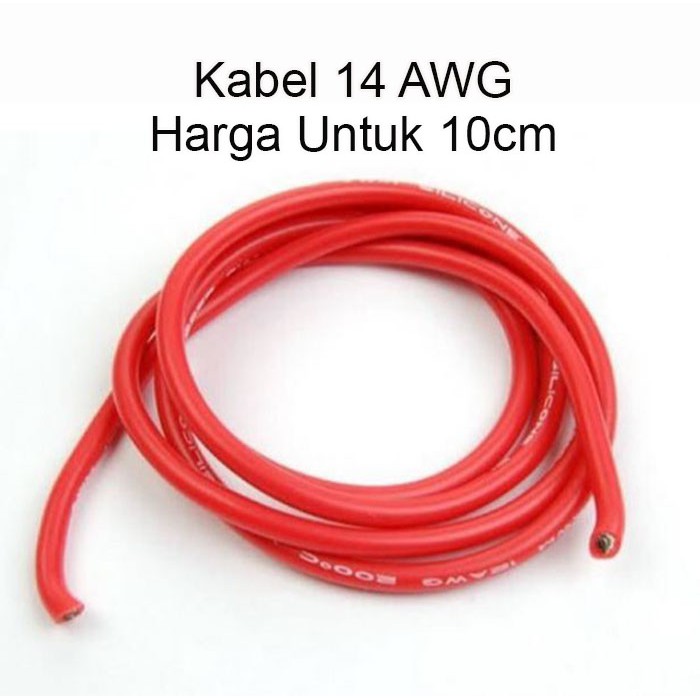 Jual Kabel AWG 14 14AWG AWG14 Merah (10cm) | Shopee Indonesia