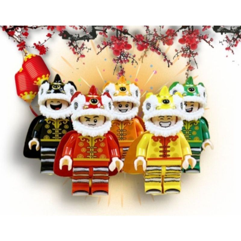 Jual Minifigures Lego Barongsai LIMITED EDITION (no box) | Shopee Indonesia