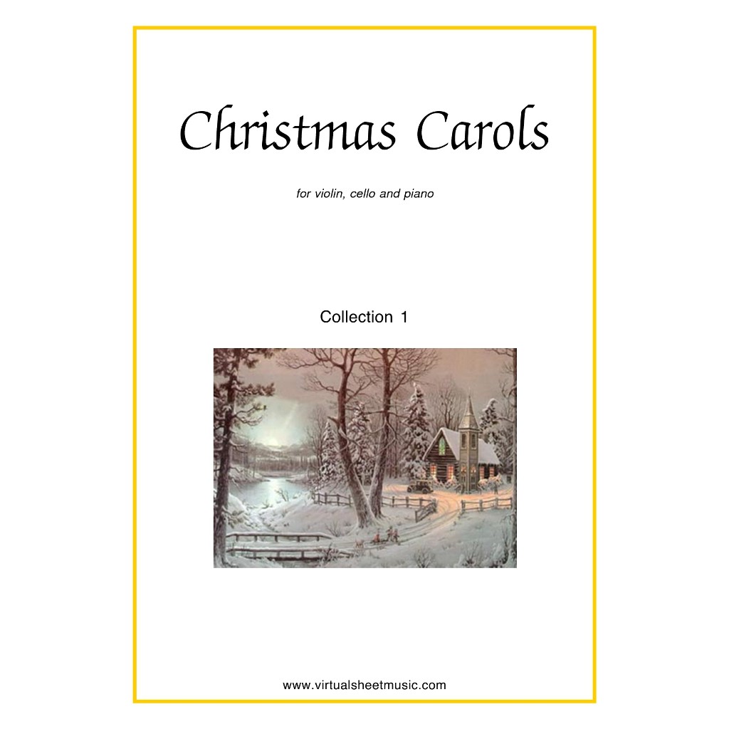 Jual Buku Christmas Carols Trio Piano, Biola Dan Cello - Collection 1 ...