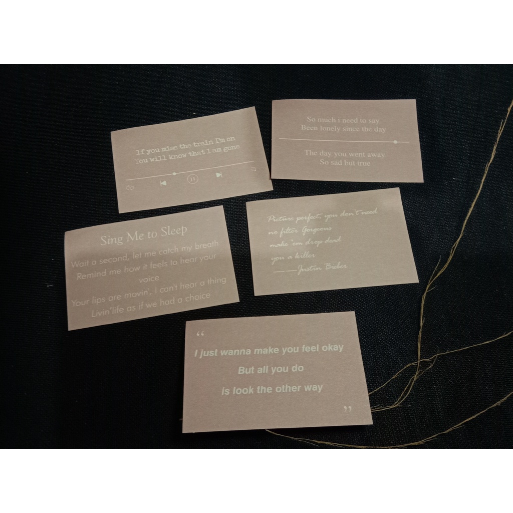 Jual (PART 1) KATA-KATA DEKORASI JURNAL BUKU SCRAPBOOK | QUOTES VINTAGE ...