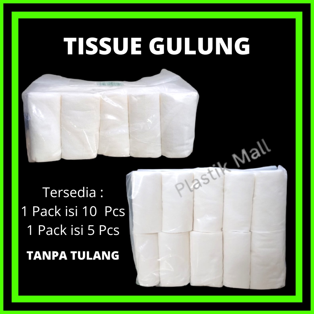 Jual GREEN SOFT CORELESS / TISU GULUNG / TISU CORELESS / TISSUE TANPA ...
