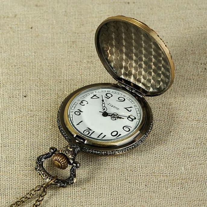 Jual Cantik Pw24 - Pocket Watch Jam Rantai Jam Saku Klasik Vintage ...