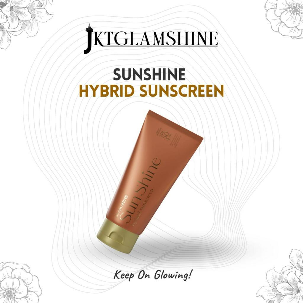 Jual 8.8 Glam Shine Cosmetics Sunshine Hybrid Sunscreen dengan SPF 50 ...