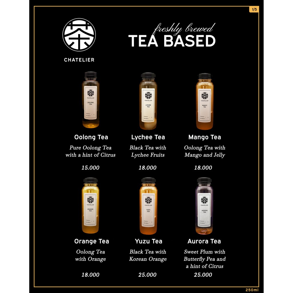 Jual Chatelier Tea-Based Fresh Drinks (Minuman Segar) | Shopee Indonesia