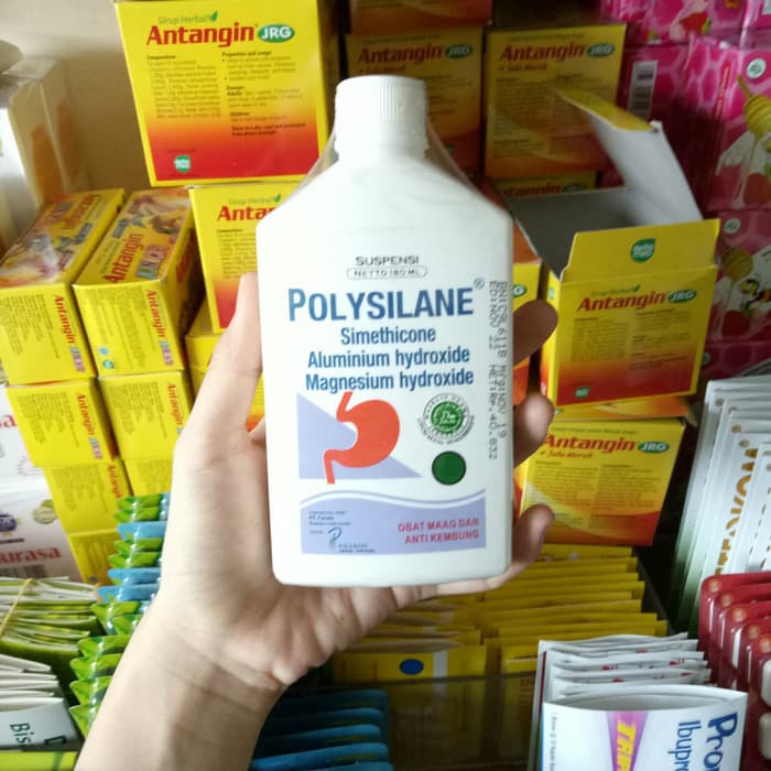 Jual polysilane sirup besar 180ml | Shopee Indonesia