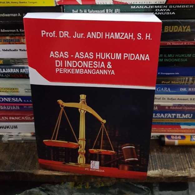 Jual asas asas huykum pidana di indonesia dan perkembangannya - andi hamzah | Shopee Indonesia