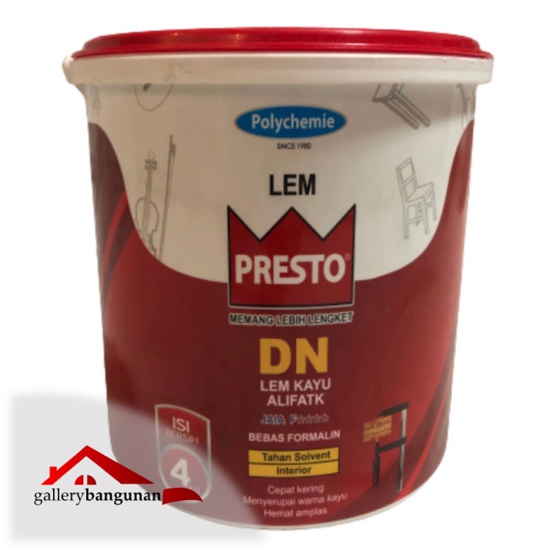 Jual Lem presto DN 4kg | Shopee Indonesia