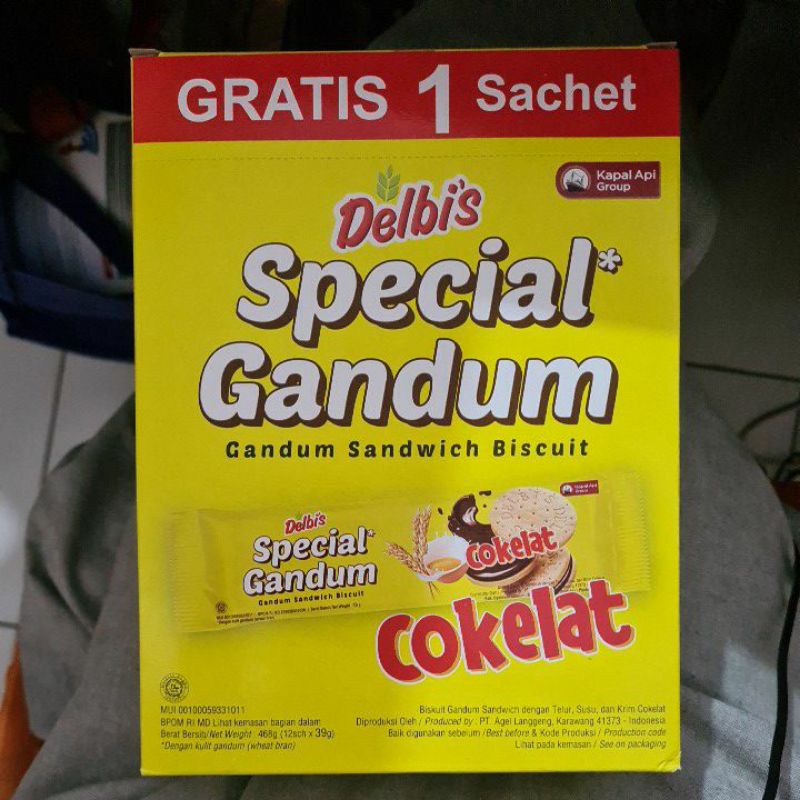 Jual Delbis special gandum 39 gr (1pack isi 12 + 1 sch) | Shopee Indonesia