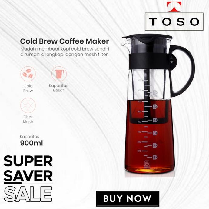 Jual COLD BREW COFFEE MAKER 900ML CF-3 - ALAT KOPI SARINGAN KOPI TEH ...