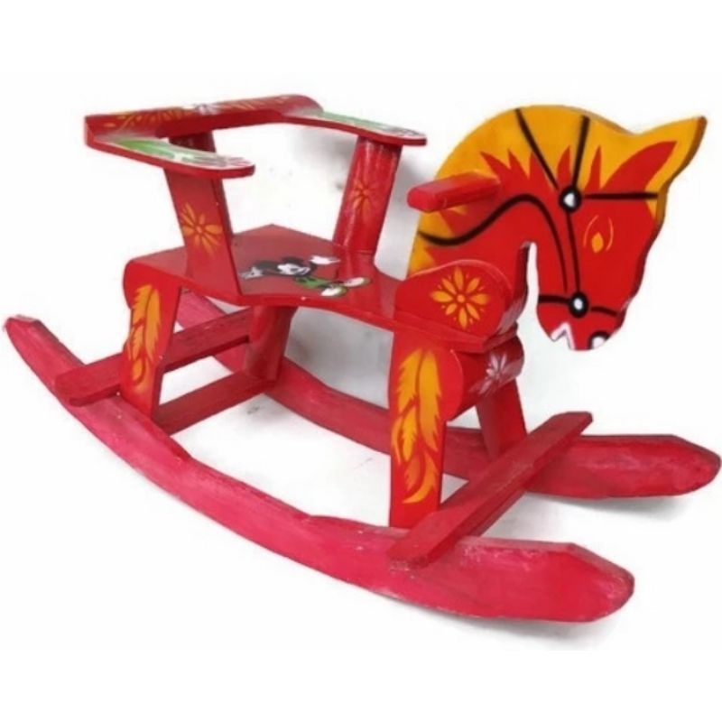 Jual mainan anak dari kayu kuda kudaan. ready | Shopee Indonesia
