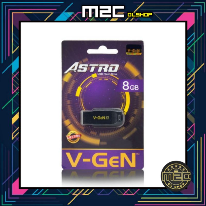 Jual USB Flashdisk V-GeN 8GB ASTRO 2.0 (USB Flash Disk VGEN) | Shopee ...