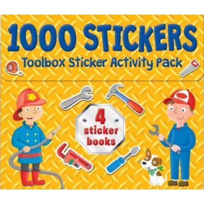 Jual 1000 stickers Toolbox Sticker Activity Pack | Shopee Indonesia