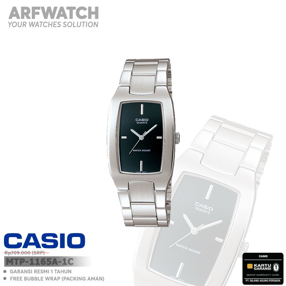 Jual Casio General MTP-1165A-1C / -1C2 / -7C / -7C2 Original | Shopee ...