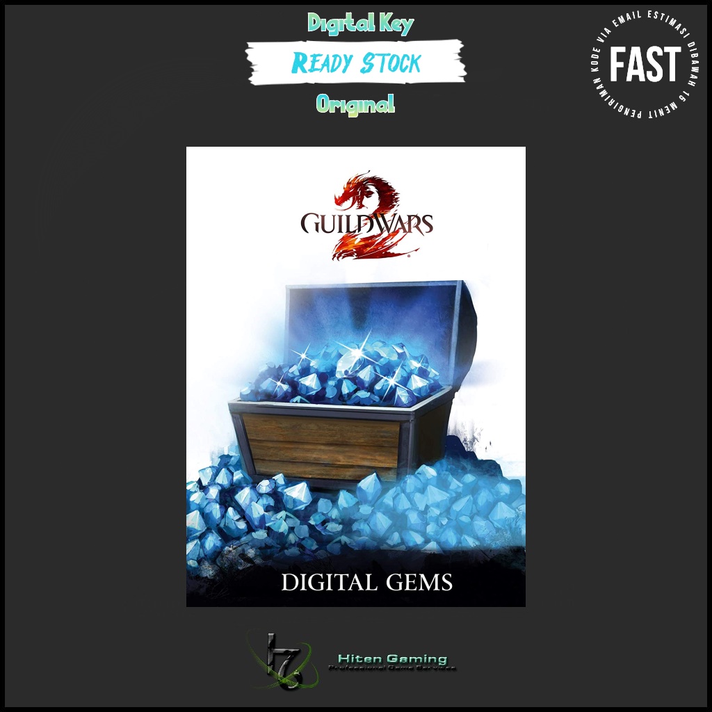 Jual Guild Wars 2 Gem Card - 2000 Gem [PC] [Digital Key] | Shopee Indonesia