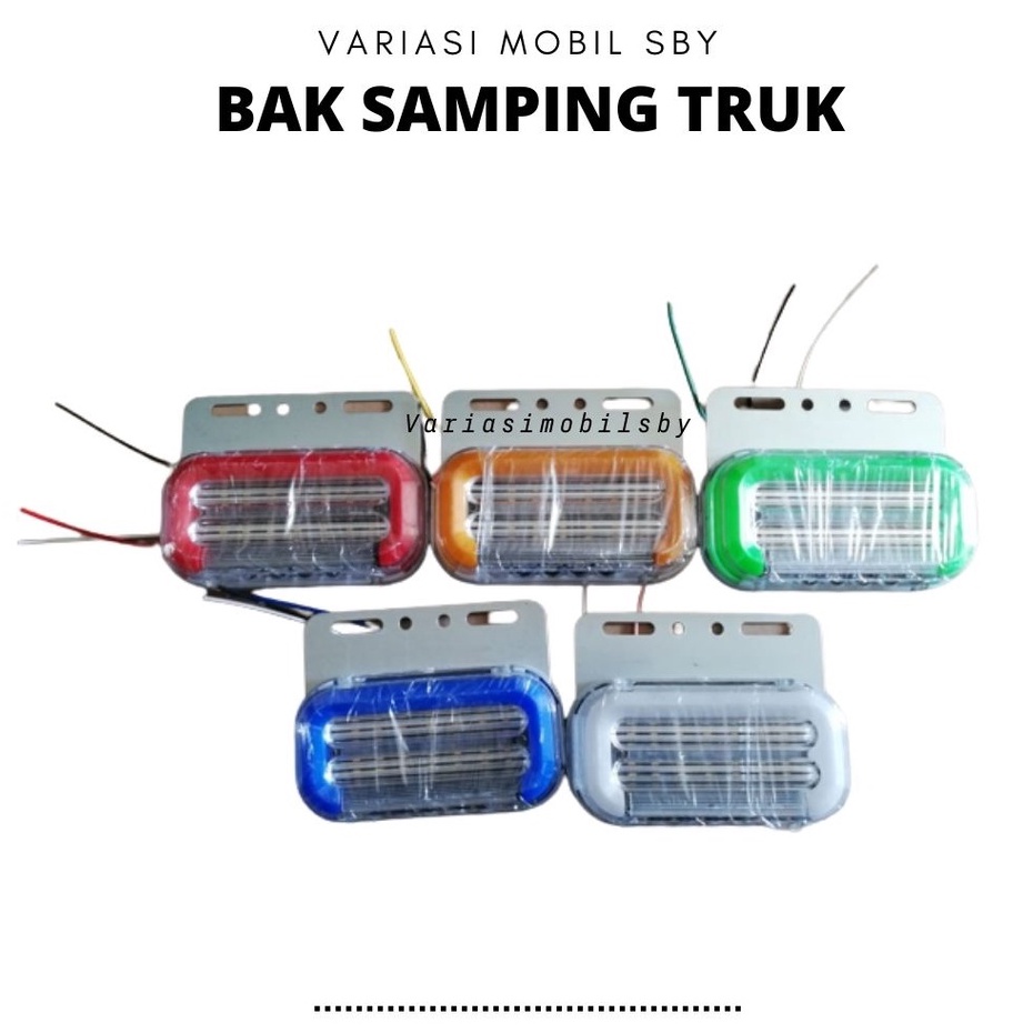 Jual Lampu bak samping truk lampu led truk lampu led bak truck lampu ...