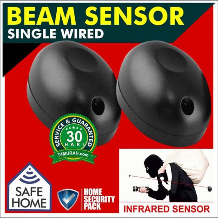 Jual Photo Beam Single Infrared Beam Sensor / Sensor Infrared Alarm ...
