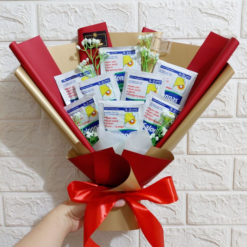 Jual Bouquet Salon Pas 8pcs / Bucket Buket Bunga Unik Hadiah Jompo ...