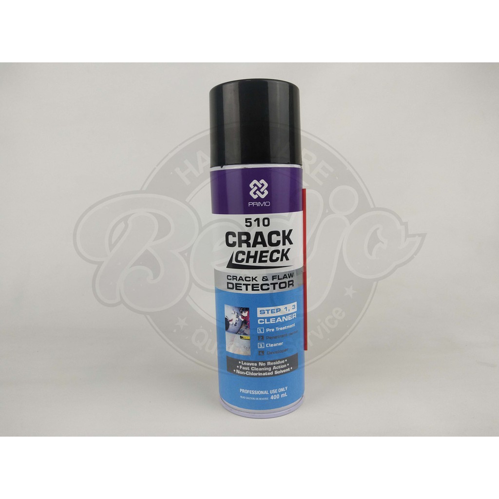 Jual Crack Check Cleaner PRIMO 510 400ml - Pendeteksi Keretakan Hasil ...