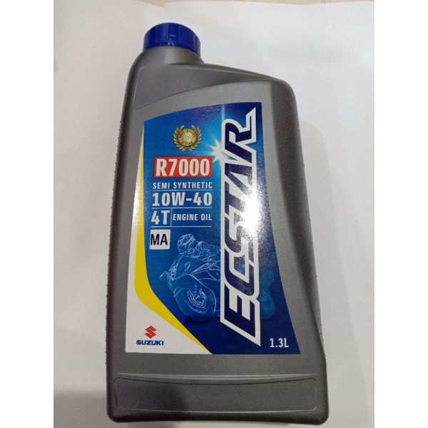 Jual OLI SGO ECSTAR 10W-40W SG MA 1,3LT [ SUZUKI GENUINE OIL ] | Shopee ...