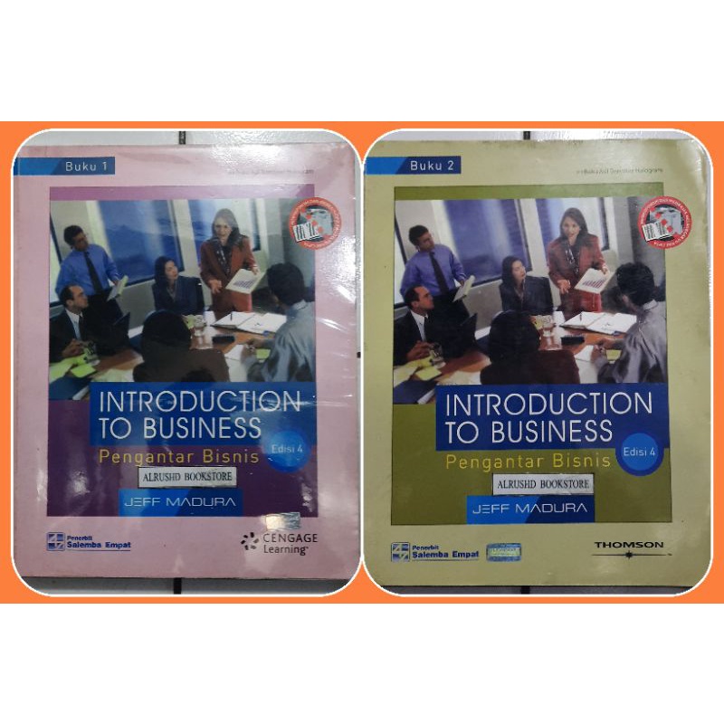 Jual Buku (ORI 100%)⭐ PENGANTAR BISNIS (Introduction to Business) 1 dan 2 > Jeff Madura | Shopee ...