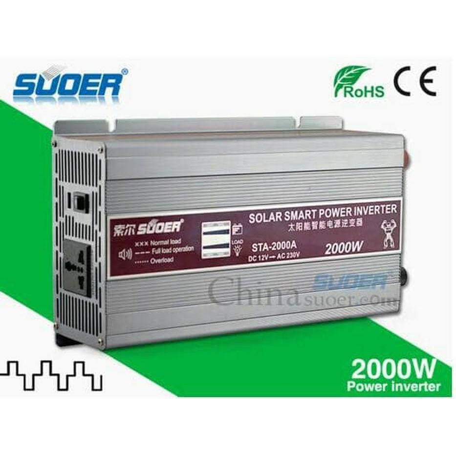 Jual Solar Smart Power Inverter 2000 Watt 12V With LED Indikator ...