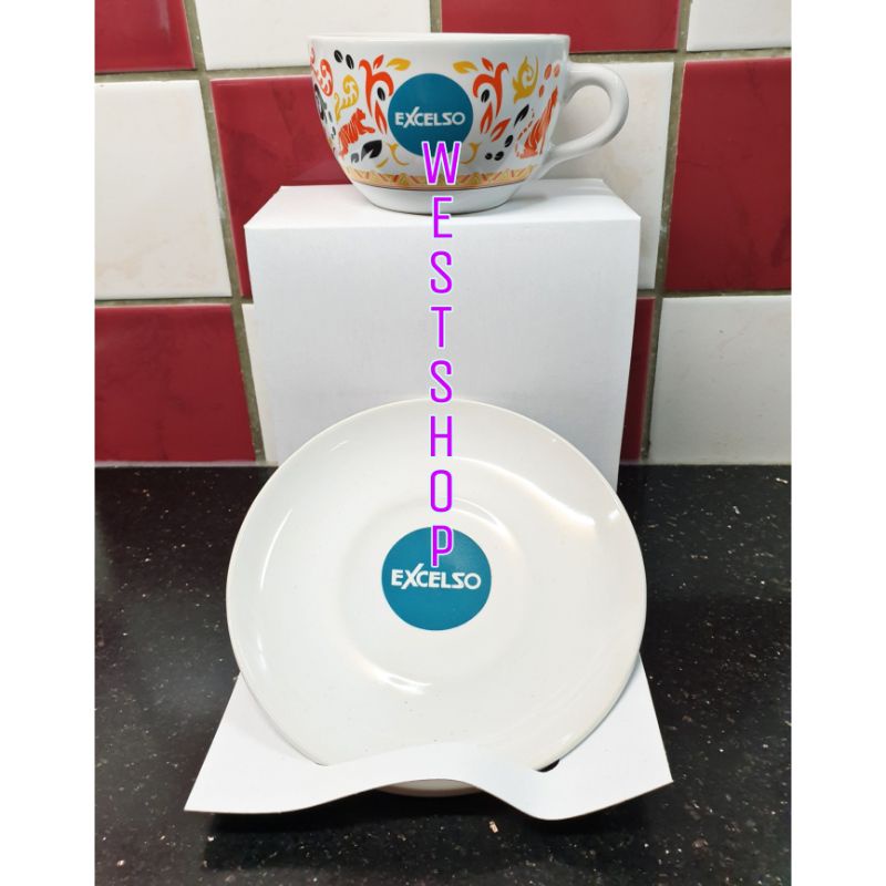 Jual EXCELSO COFFEE CUP & SAUCER | Shopee Indonesia